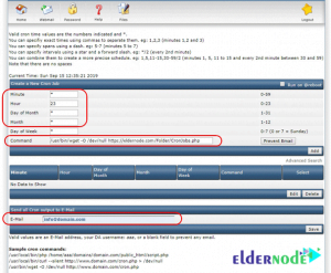 configure cron jobs in the directadmin - Eldernode Blog