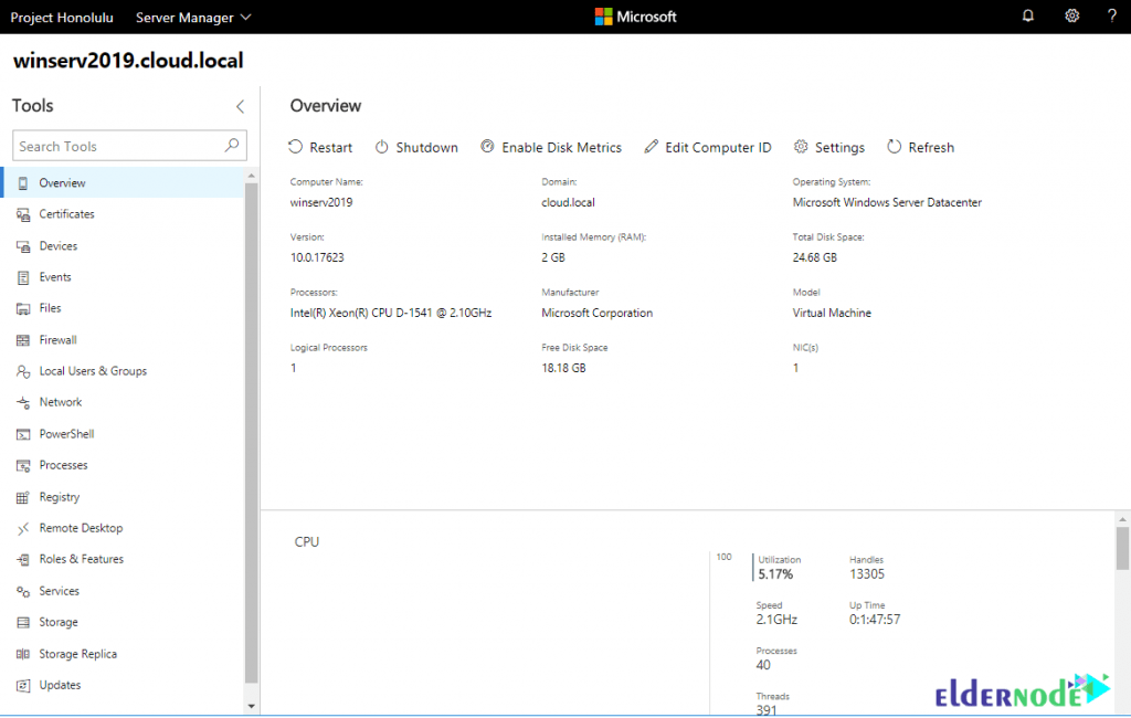 Windows Server 2019 installation and configuration tutorial