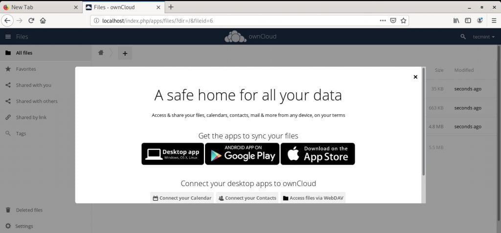 How to install OwnCloud in Debian 10