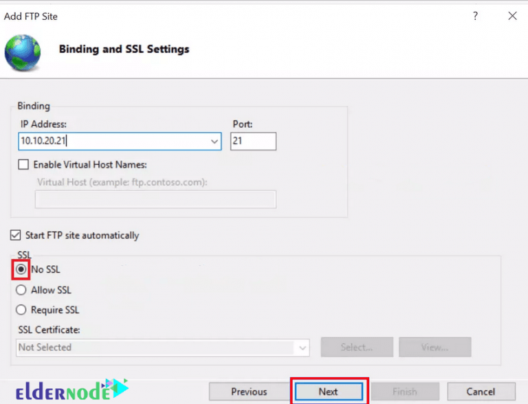 Tutorial add FTP Site on Windows Server 2019