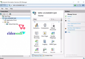 How To Configure Default Site in IIS Server 2019 - Eldernode Blog