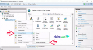 How To Configure Default Site in IIS Server 2019 - Eldernode Blog