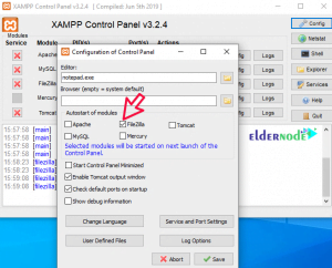 How to Create FTP in XAMPP - Tutorial Eldernode Blog