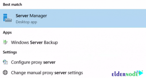 How to Install IIS Web Server on Windows Server 2019 - Eldernode Blog