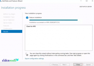 How to Install and Configure NFS Client on Windows Server 2019