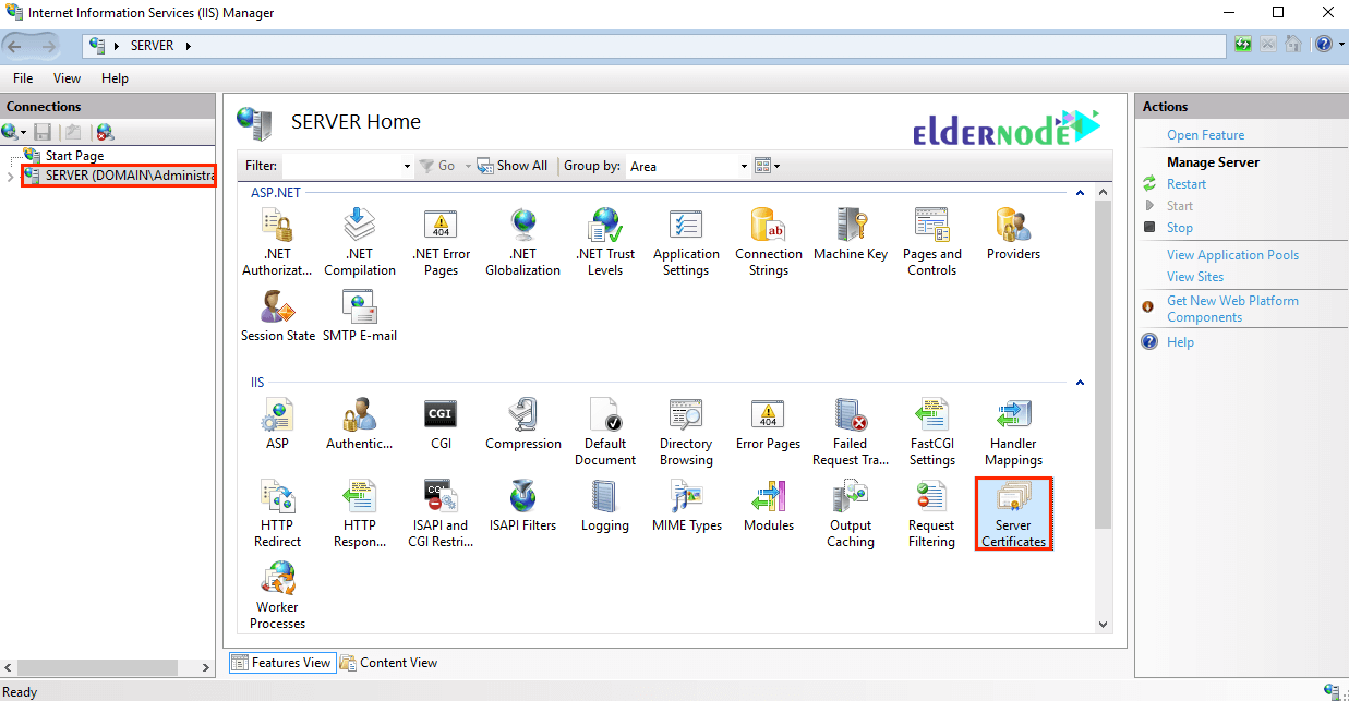 Tutorial And How To Create The Csr In Microsoft Iis Eldernode Blog 