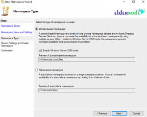 Tutorial to set up DFS Namespaces in Windows Server 2016