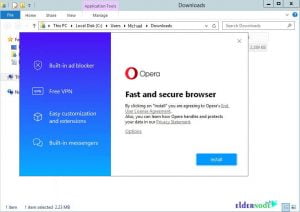 How to Install Opera on RDP admin - Eldernode Blog