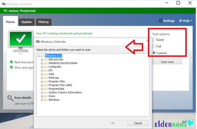How To Install And Configure Antivirus On RDP Admin - Eldernode