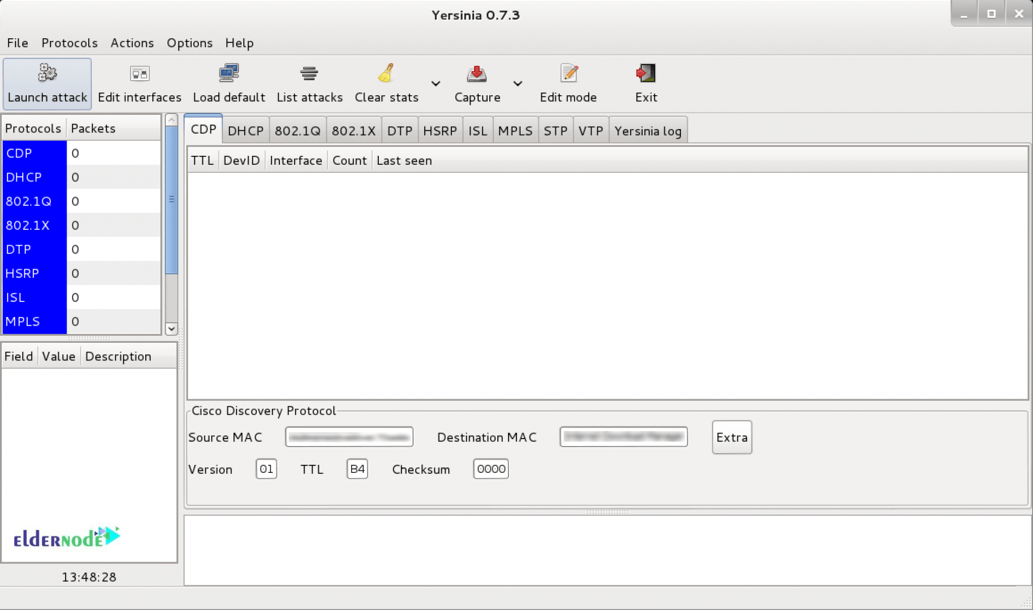 How To Install And Use Yersinia On Kali Linux - Eldernode Blog