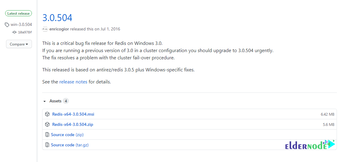 Tutorial Setup and run Redis on Windows 10 - Eldernode Blog