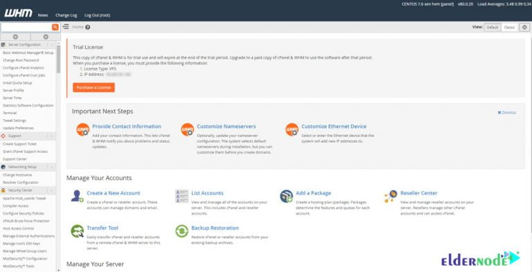 Tutorial Install and Run WHM and cPanel on AWS - Eldernode Blog Tutorial Install and Run WHM and cPanel on AWS - Eldernode Blog