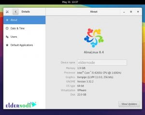 How To Install and Use AlmaLinux 8.4 [Complete] - Eldernode Blog