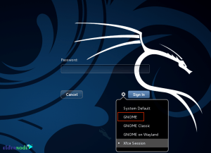 Tutorial Setup GNOME on Kali Linux - Eldernode Blog